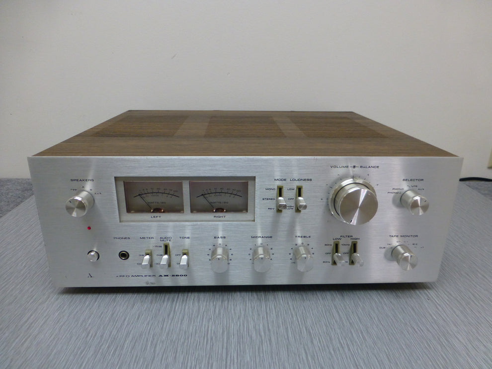 Akai AM-2800 Stereo Integrated Amplifier (1976-79) * 80W RMS – The ...