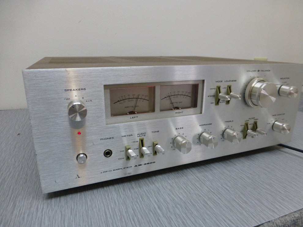 Akai AM-2800 Stereo Integrated Amplifier (1976-79) * 80W RMS – The ...