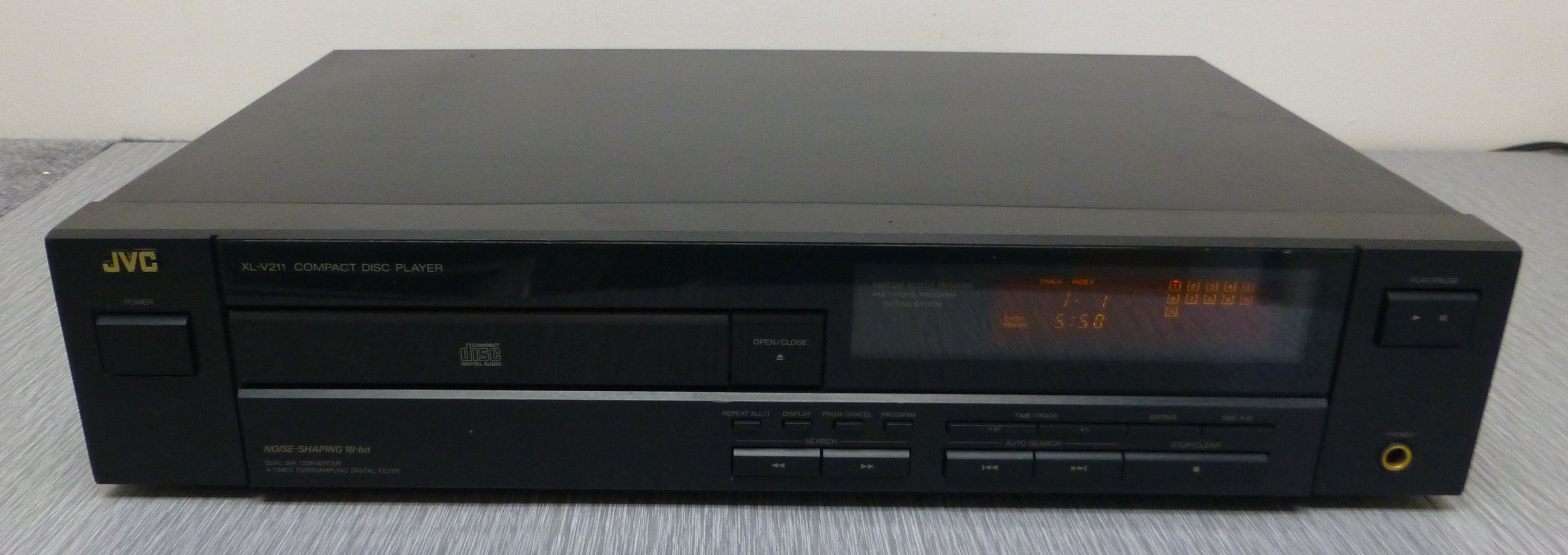 JVC XL-V211 Single CD Player – The Turntable Store