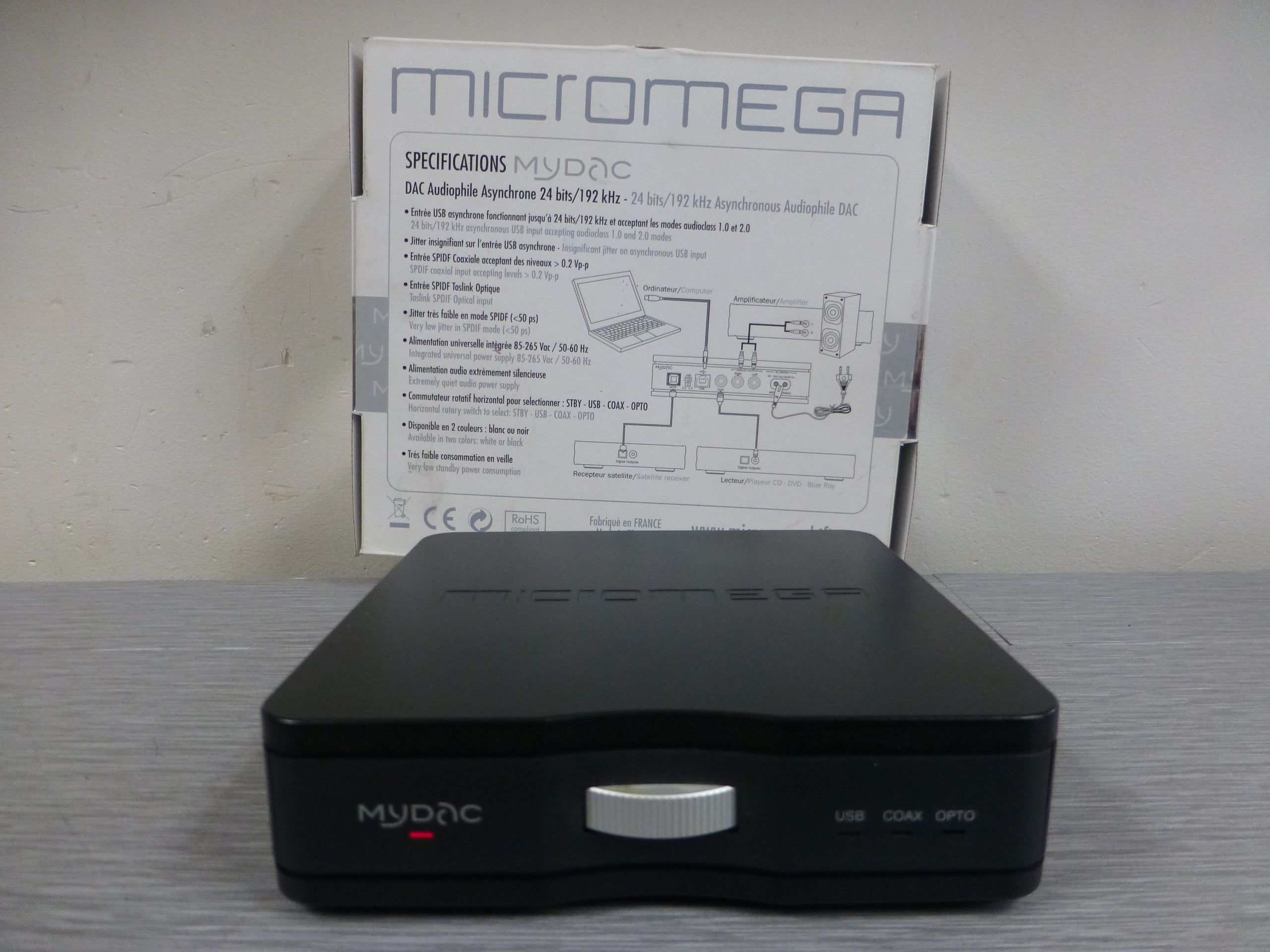 Micromega MyDac - Digital to Analog Converter – The Turntable Store