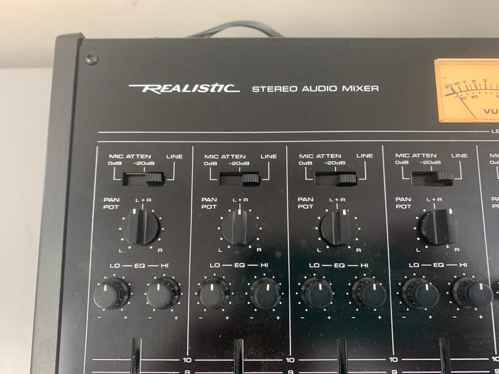 Realistic Stereo 32-1210 Mixer with Phono Inputs – The Turntable Store