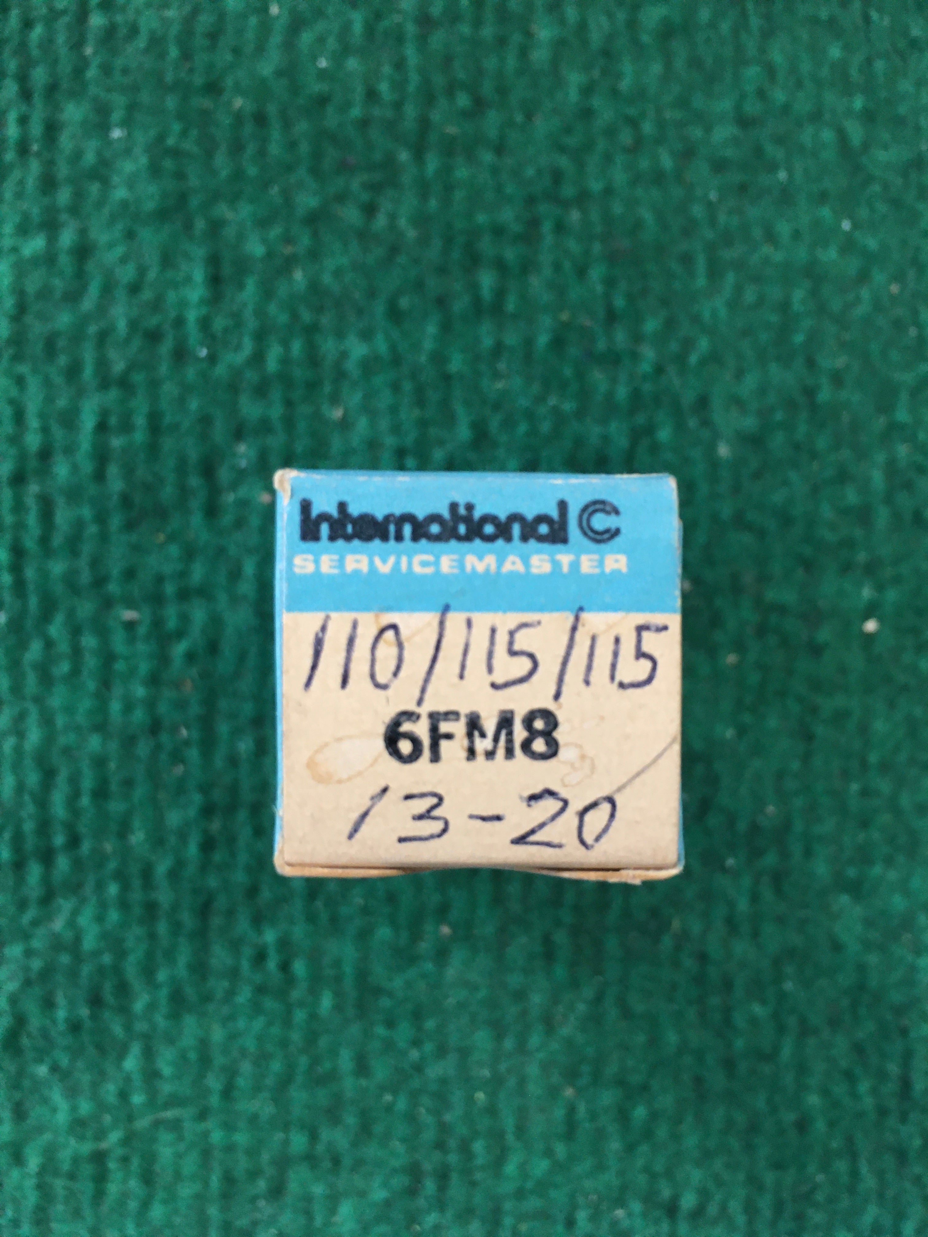 International 6FM8 Vacuum Tube * Tested 110/115/115% – The Turntable Store