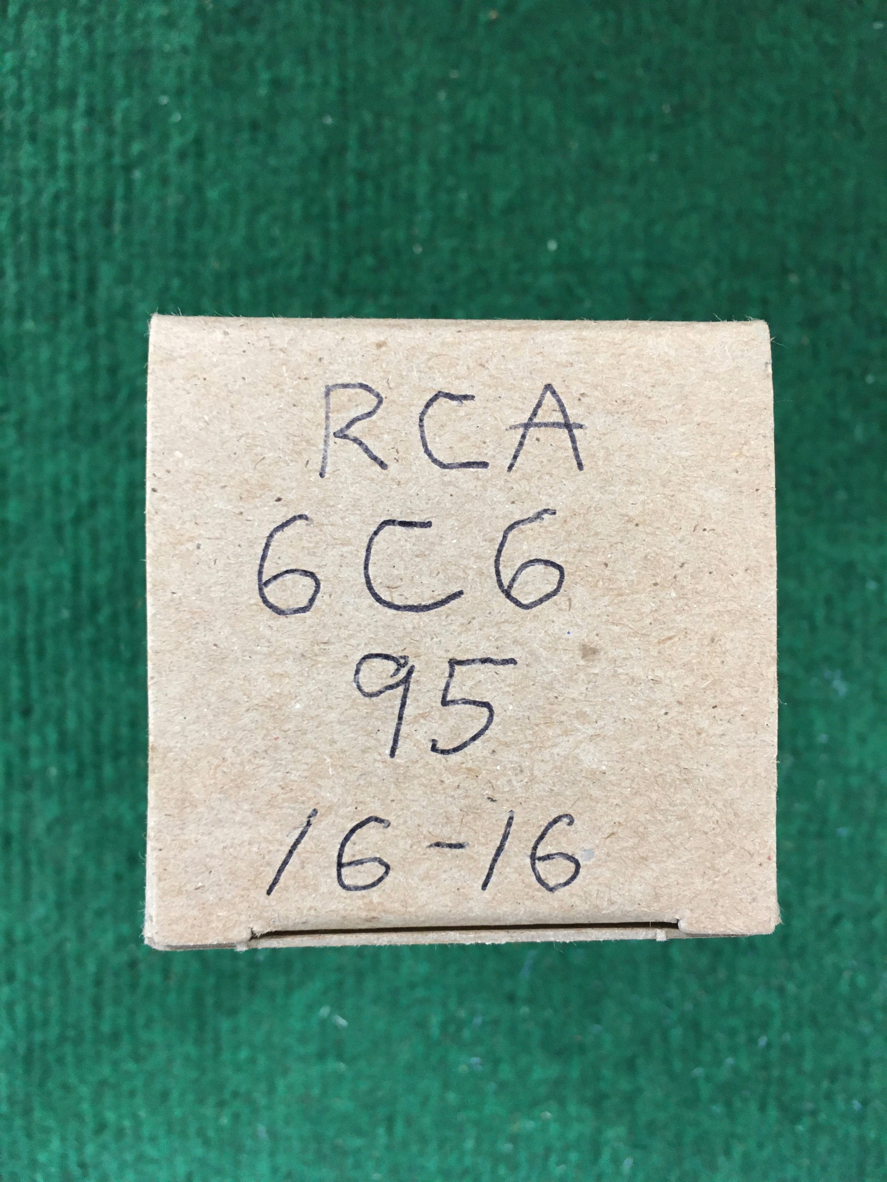 RCA 6C6 Vacuum Tube * Tested 95 – The Turntable Store