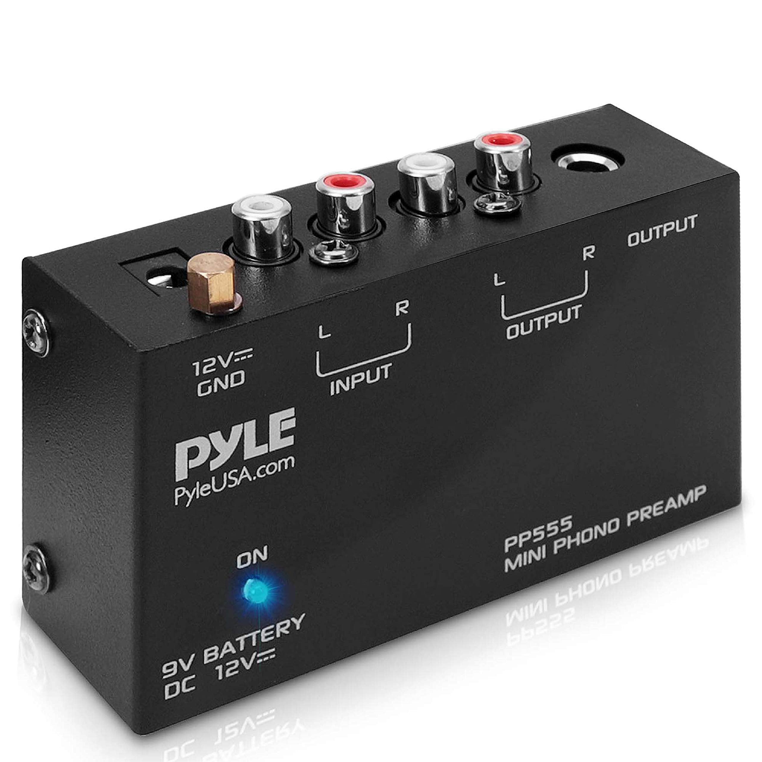 Pyle P555 Ultra Compact Phono Turntable Preamplifier – The Turntable Store