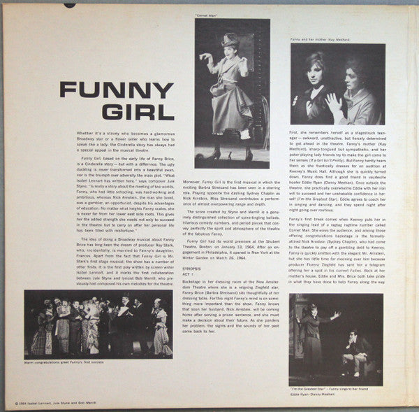 Buy Jule Styne / Bob Merrill Featuring Barbra Streisand And Sydney ...
