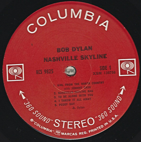 Buy Bob Dylan : Nashville Skyline (LP, Album, MGM) Online for a great price – The Turntable Store