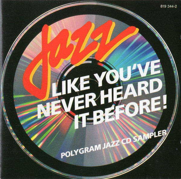 Buy Various : Jazz Like You've Never Heard It Before - Polygram Jazz CD ...