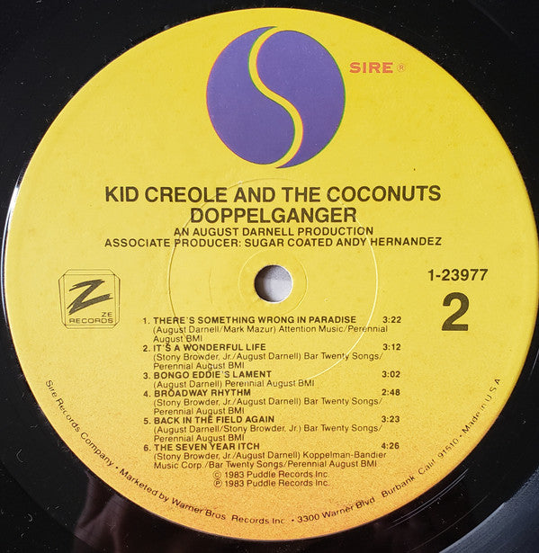 Buy Kid Creole And The Coconuts : Doppelganger (LP, Album, Win) Online ...