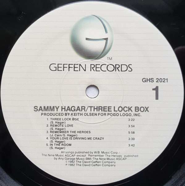 Buy Sammy Hagar : Three Lock Box (LP, Album, Win) Online for a great ...