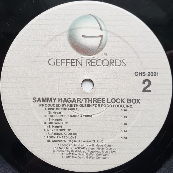 Buy Sammy Hagar : Three Lock Box (LP, Album, Win) Online for a great price – The Turntable Store