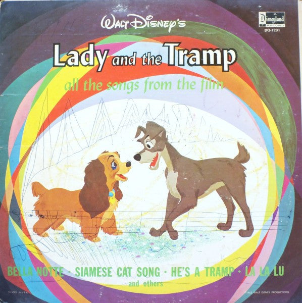 Buy Unknown Artist : Walt Disney's Lady And The Tramp (LP) Online for a ...
