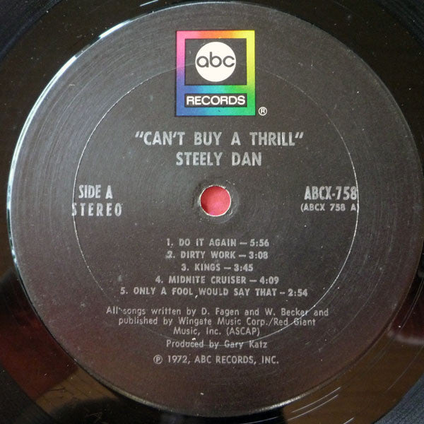 Buy Steely Dan : Can't Buy A Thrill (LP, Album, Gat) Online for a great price – The Turntable Store