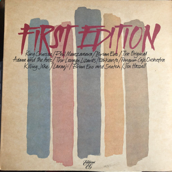 Buy Various : First Edition (LP, Comp) Online for a great price – The ...