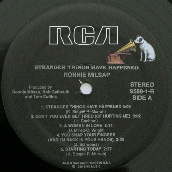 Buy Ronnie Milsap : Stranger Things Have Happened (LP) Online for a ...