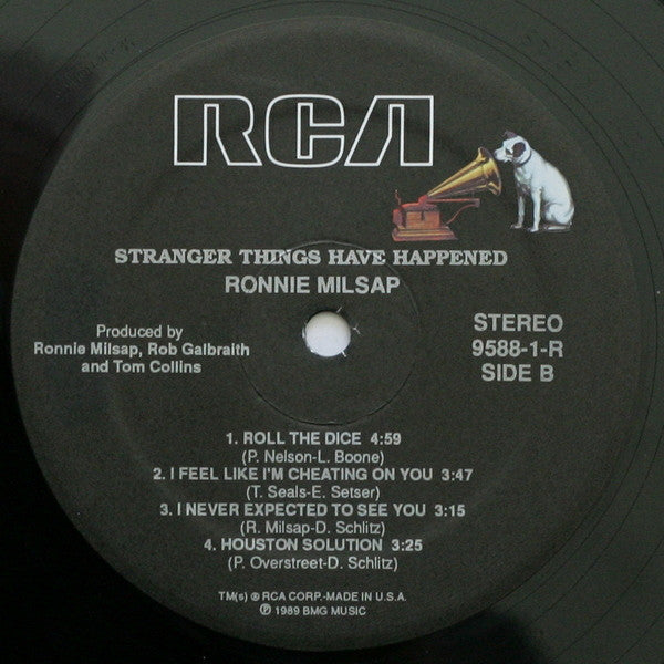 Buy Ronnie Milsap : Stranger Things Have Happened (LP) Online for a ...