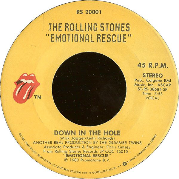 Buy The Rolling Stones : Emotional Rescue (7", Single, SP ) Online for ...
