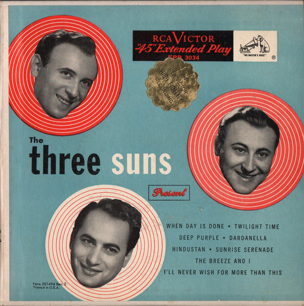 Buy The Three Suns : The Three Suns Present (2x7", Album, EP, Gat ...