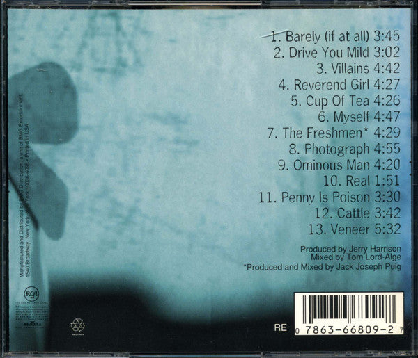 Buy The Verve Pipe : Villains (CD, Album, RE) Online for a great price – The Turntable Store