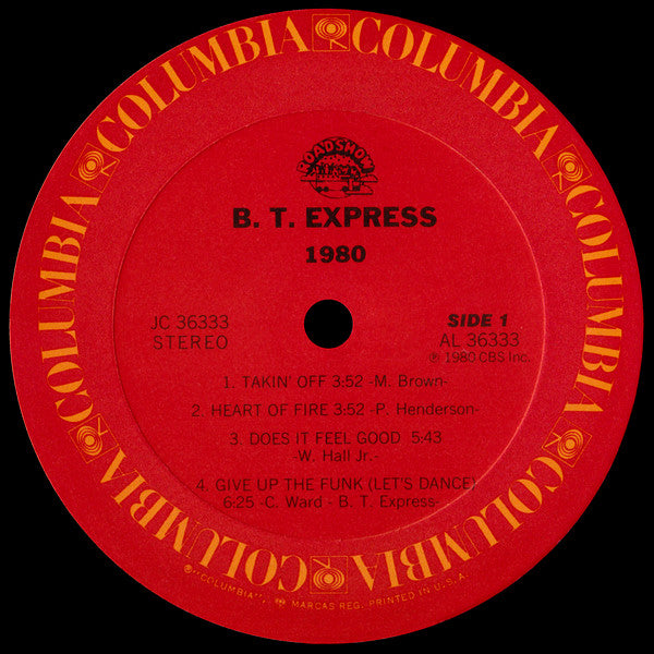 Buy B.T. Express : 1980 (LP, Album, Ter) Online for a great price – The ...