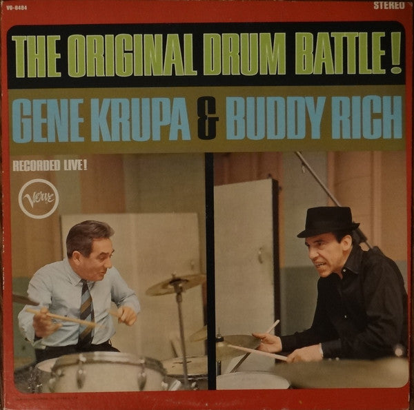Buy Gene Krupa & Buddy Rich : The Original Drum Battle! (LP, Album, RE ...