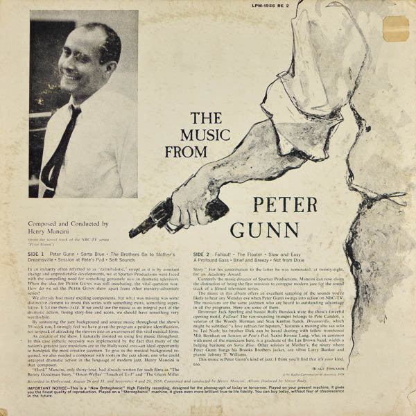 Buy Henry Mancini : The Music From Peter Gunn (LP, Album, Mono, RE ...