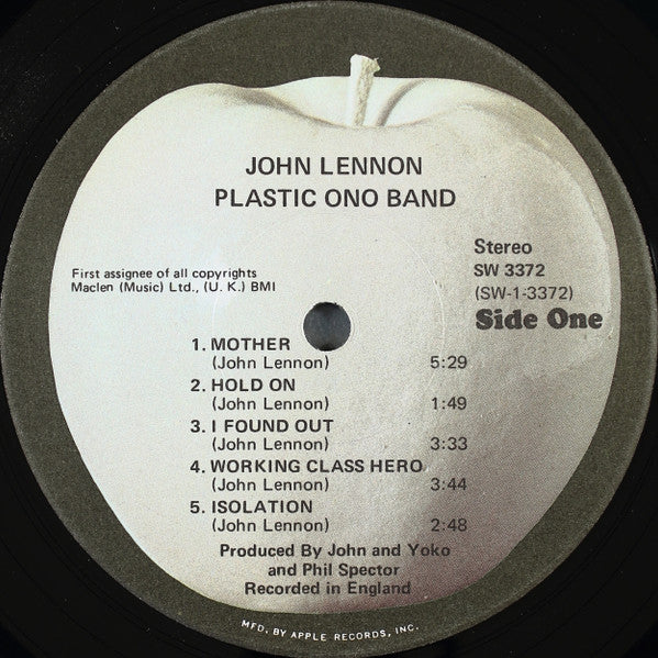 Buy John Lennon / The Plastic Ono Band : John Lennon / Plastic Ono Band (LP, Album, Win) Online ...