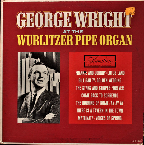 Buy George Wright : At The Wurlitzer Pipe Organ (LP, Album) Online for ...