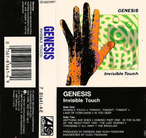 Buy Genesis : Invisible Touch (Cass, Album) Online for a great price ...
